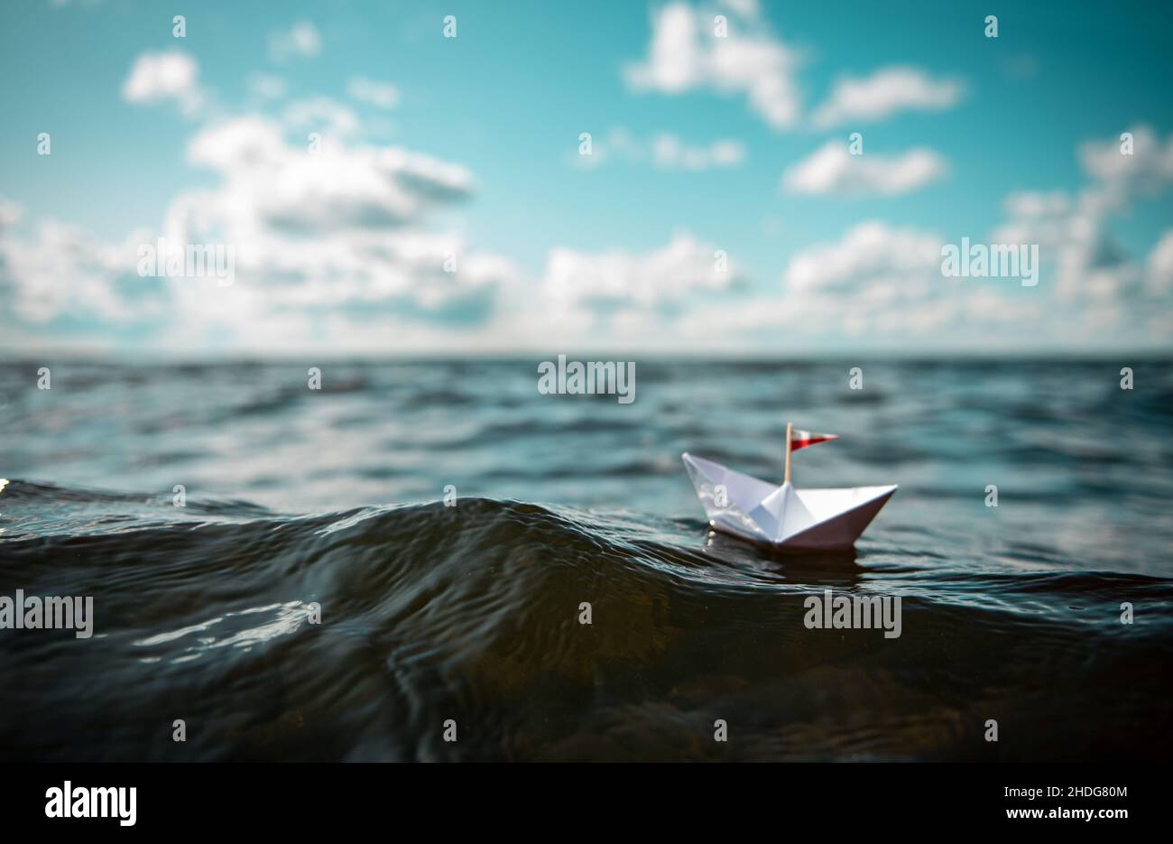 journey, paper boat, journeys, trip, trips, paper boats Stock Photo - Alamy