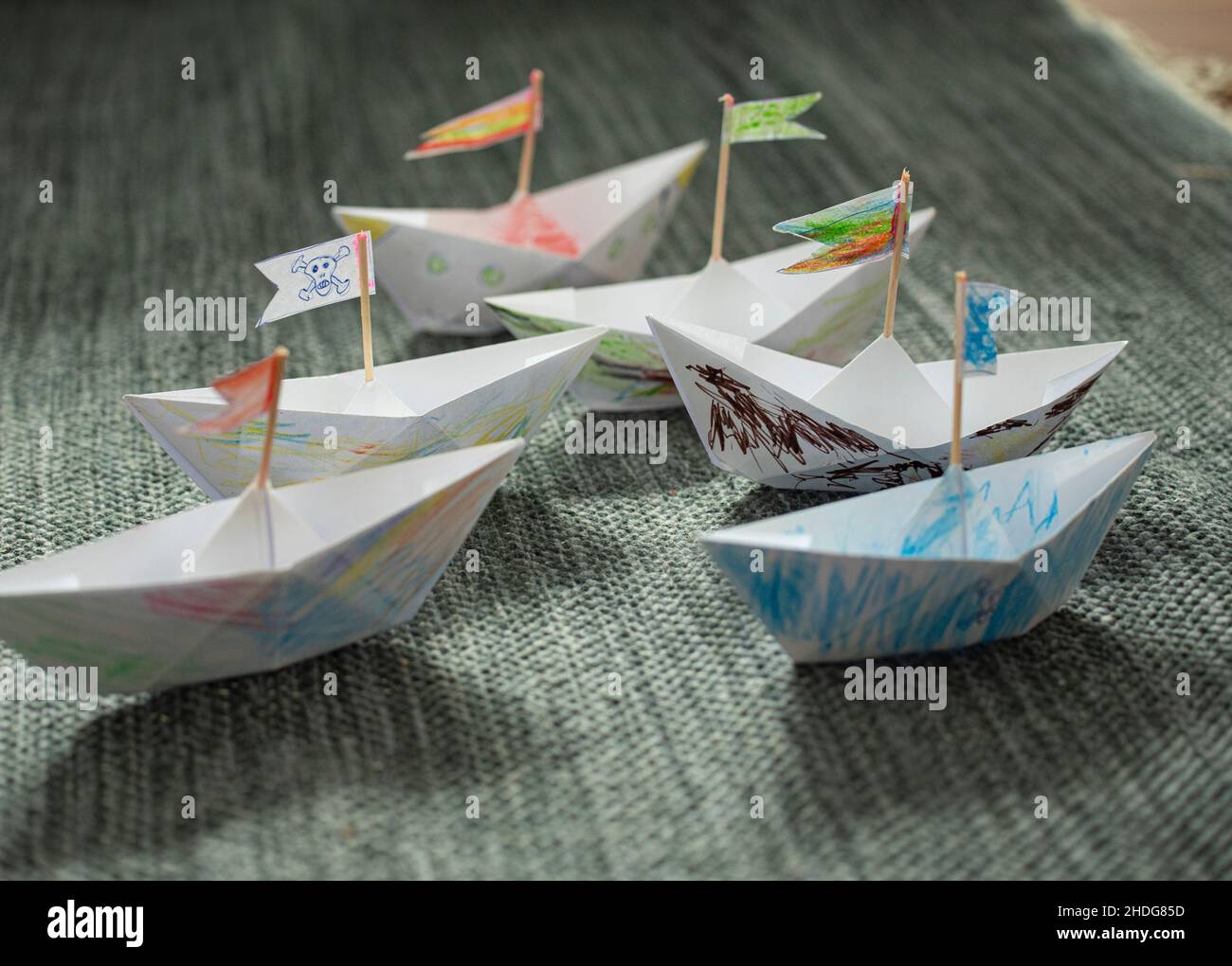handicrafts, paper boat, origami, handicraft, paper boats, origamis ...