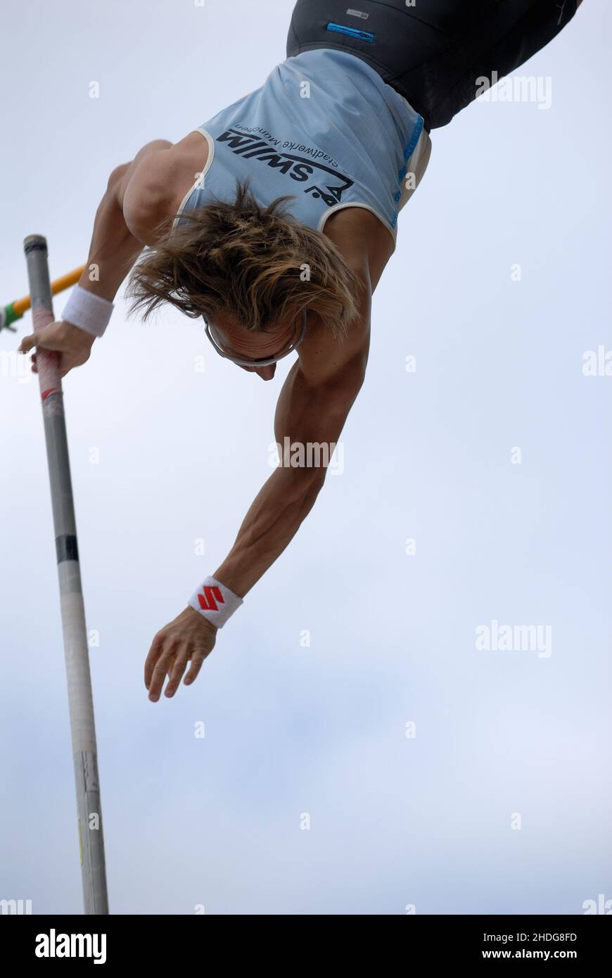 jump, dynamic, athletics, pole vaulter, jumper, jumping, jumps ...
