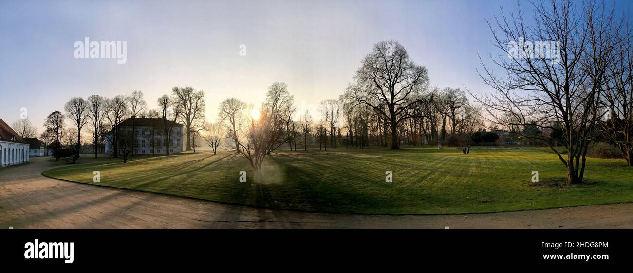 backlighting, park, neuhardenberg, back lit, parks, neuhardenbergs ...