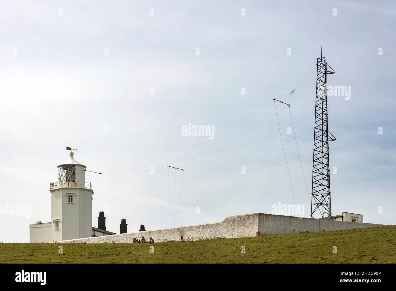 lighthouse, lizard point, lighthouses Stock Photo - Alamy
