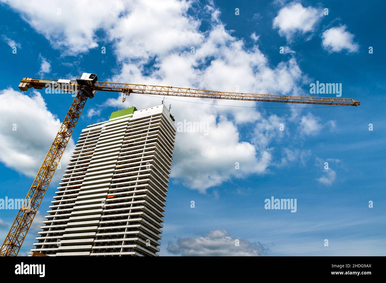skyscraper, building activity, high rise, skyscrapers, building ...