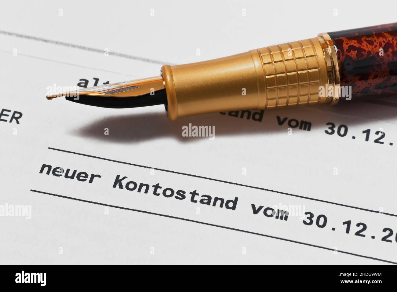 bank statement, bank statements Stock Photo - Alamy