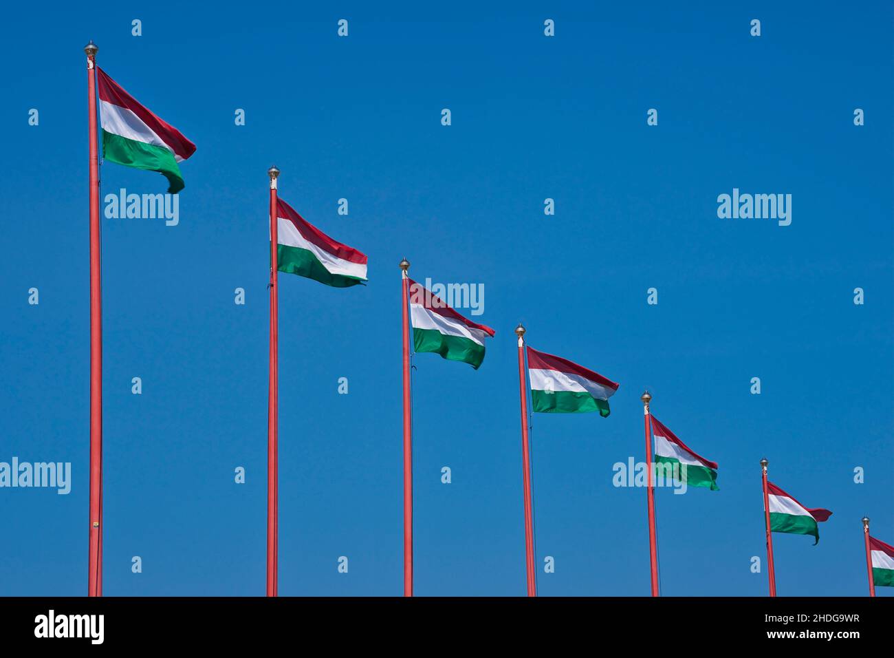 national flag, hungary, national flags, hungaries Stock Photo - Alamy