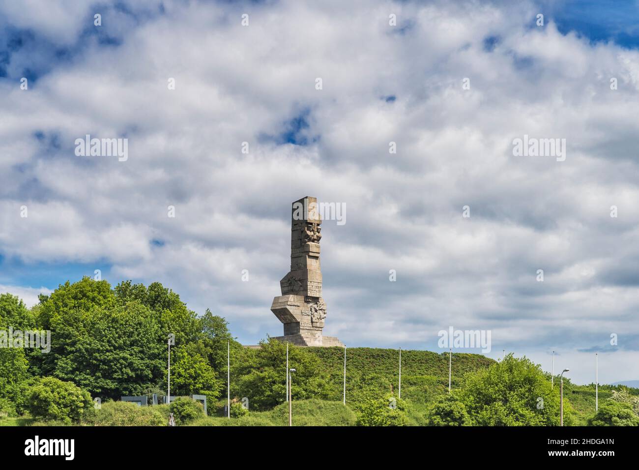 memorial, westerplatte-denkmal, memorials Stock Photo - Alamy