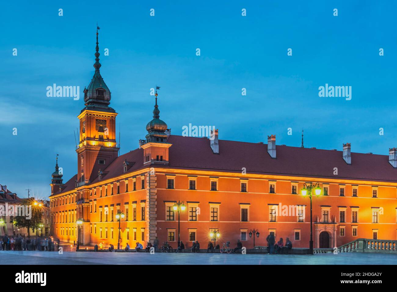 warsaw, royal castle, warsaws, royal castles Stock Photo - Alamy