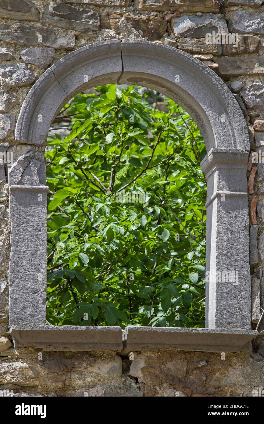 Round arch windows hi-res stock photography and images - Alamy