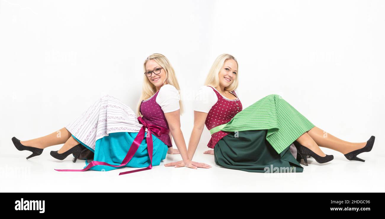 Twins fashion Cut Out Stock Images & Pictures - Alamy