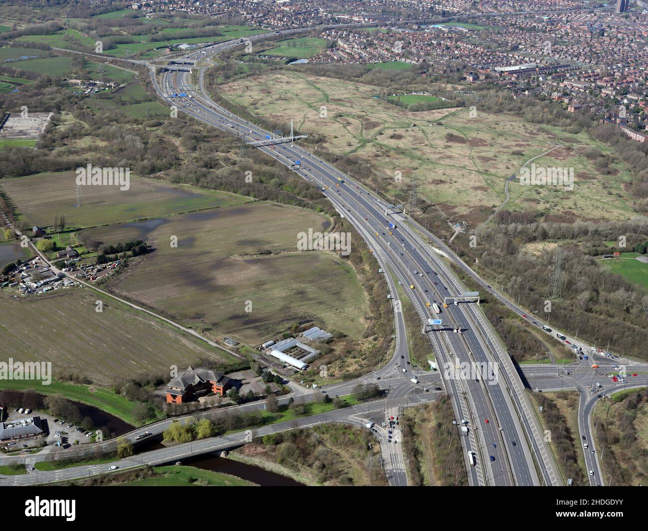 M60 manchester outer ring road hi-res stock photography and images - Alamy