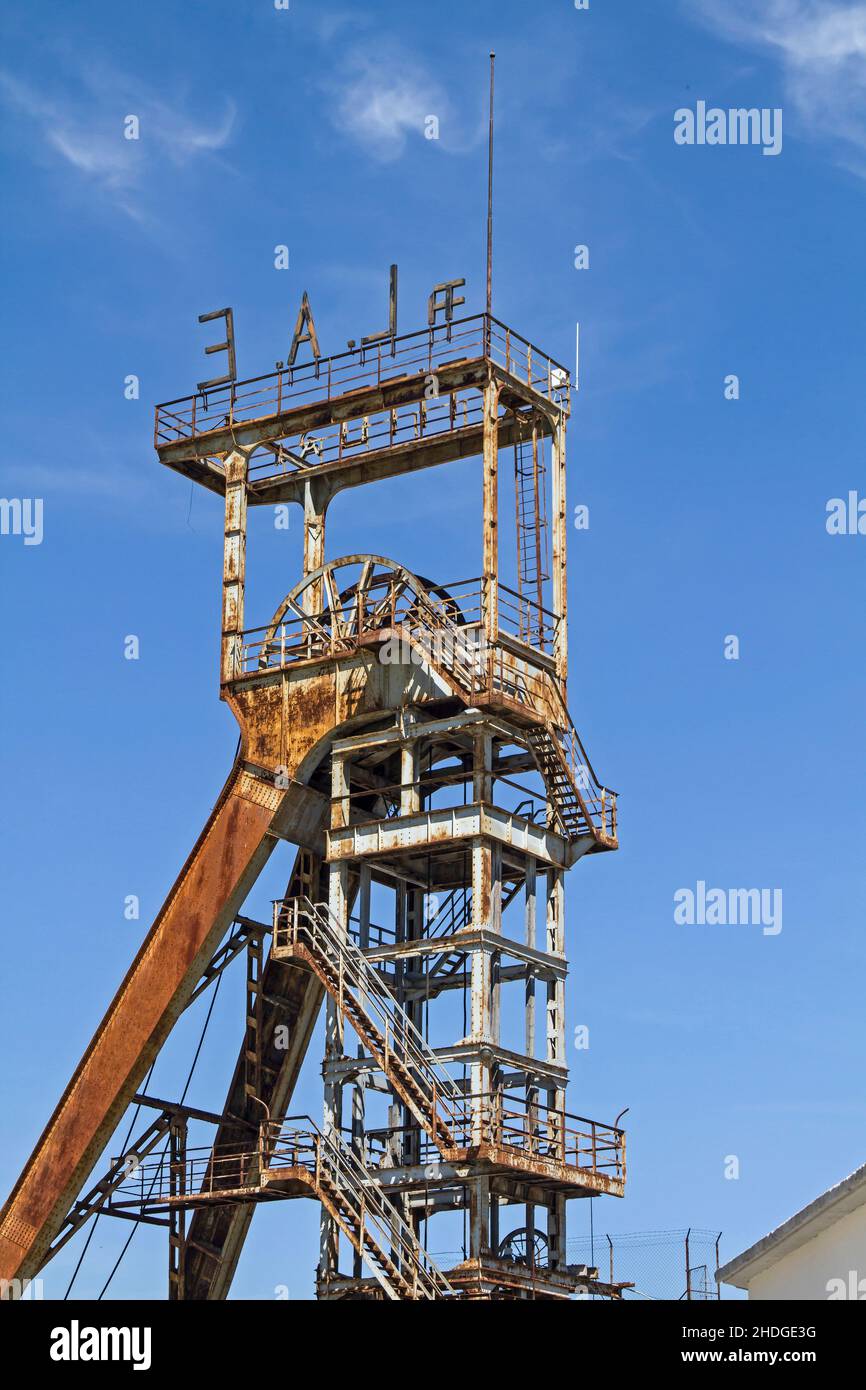shaft tower, decommissioned, shaft towers, decommissioneds Stock Photo ...