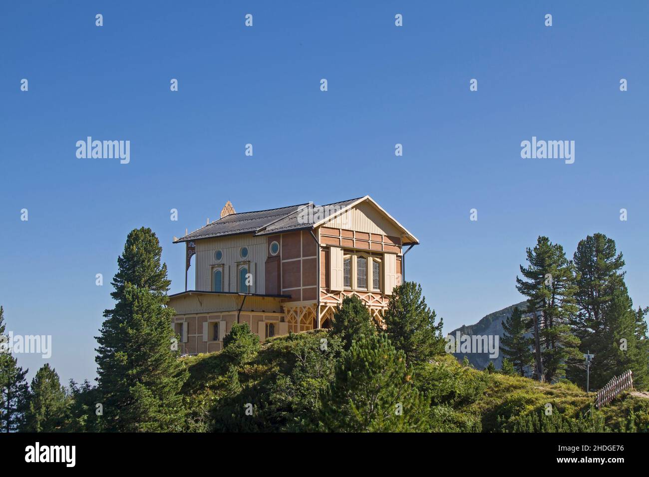 schachen, schachen castle, royal house on schachen Stock Photo - Alamy
