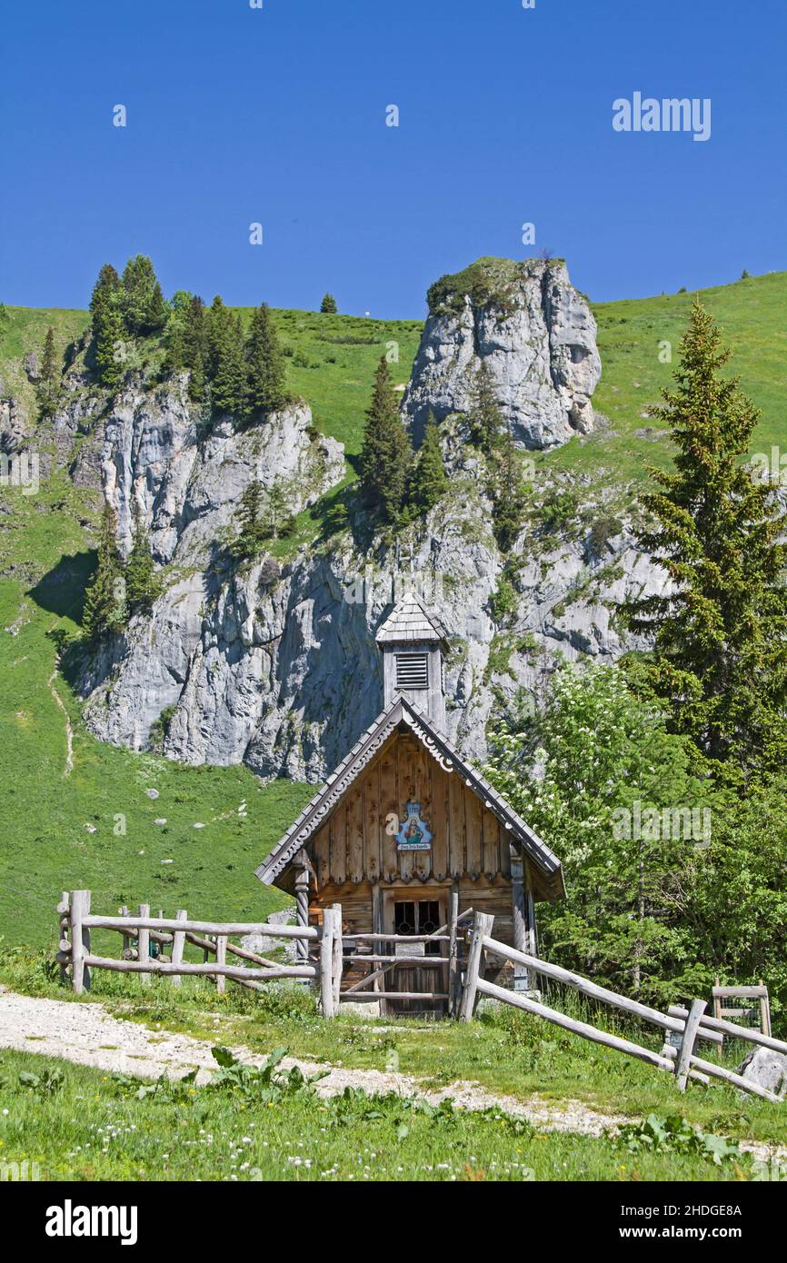 chapel, benedict wall, chapels, benedict walls Stock Photo - Alamy