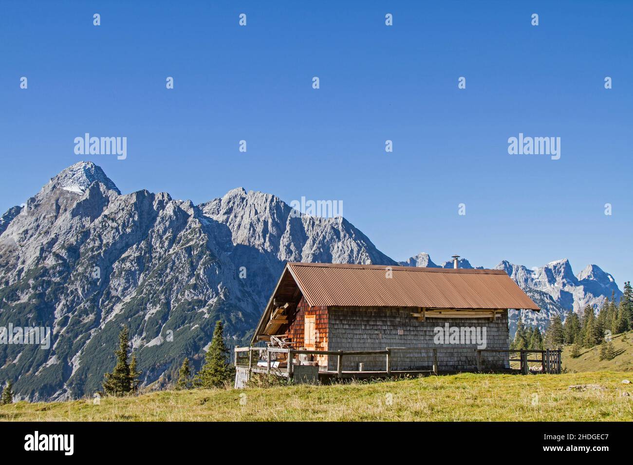 wooden cabin, hut, alp, cabins, huts, alps Stock Photo - Alamy
