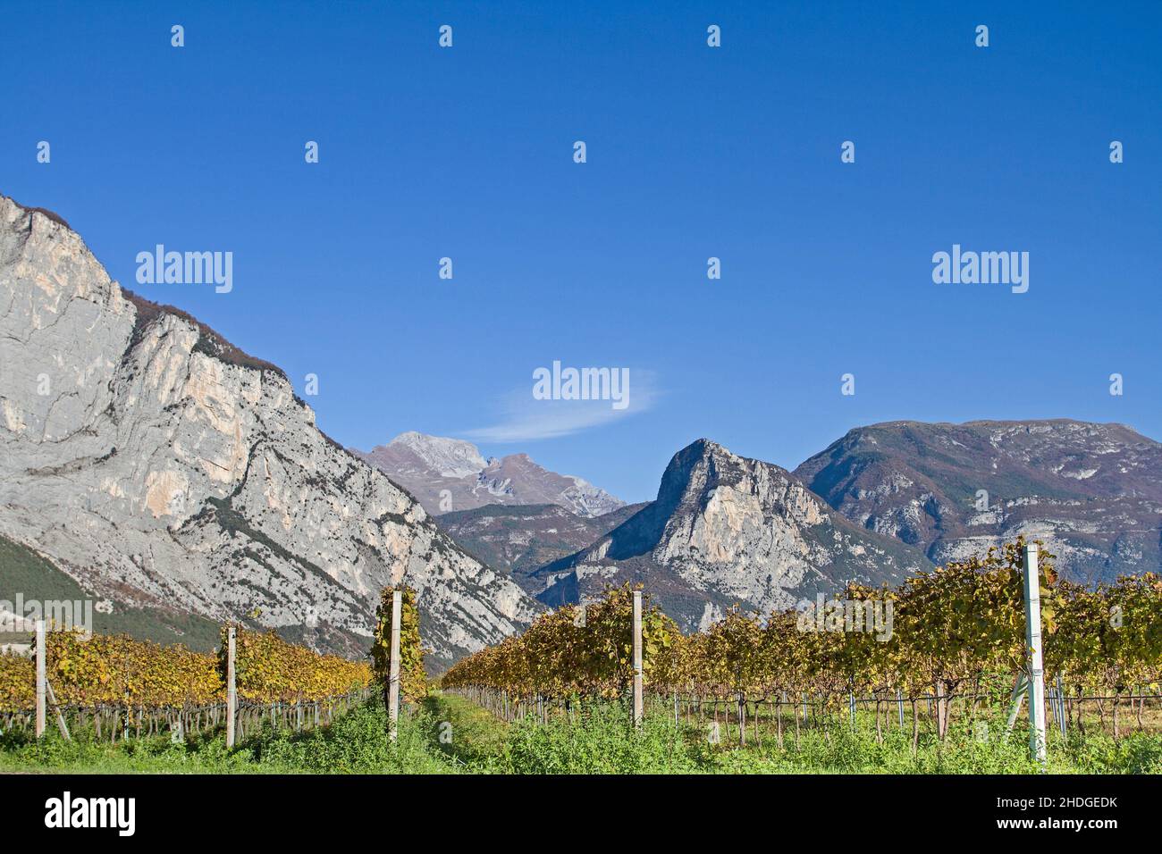sarca valley, pietramurata Stock Photo - Alamy