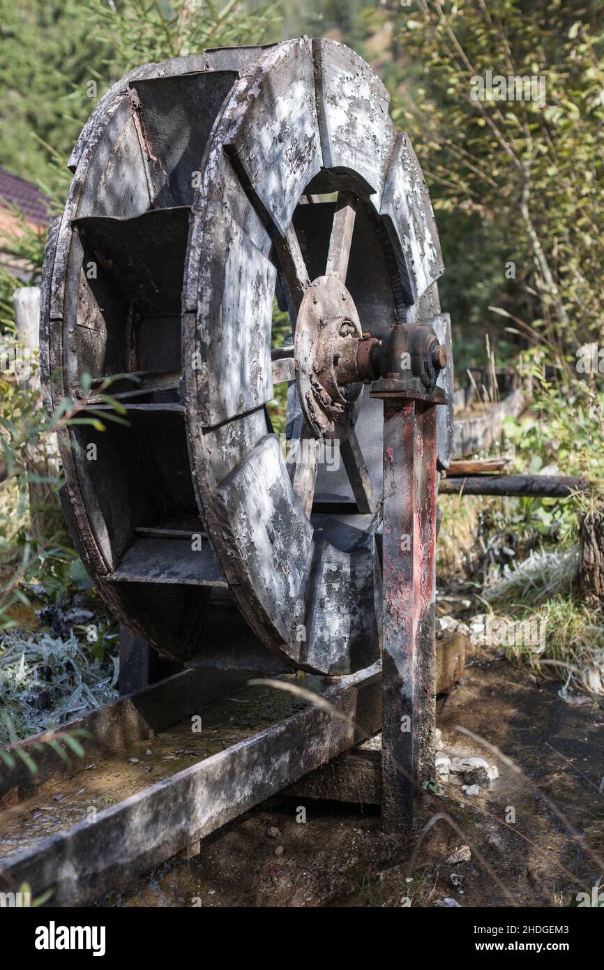 water wheel, water wheels Stock Photo - Alamy