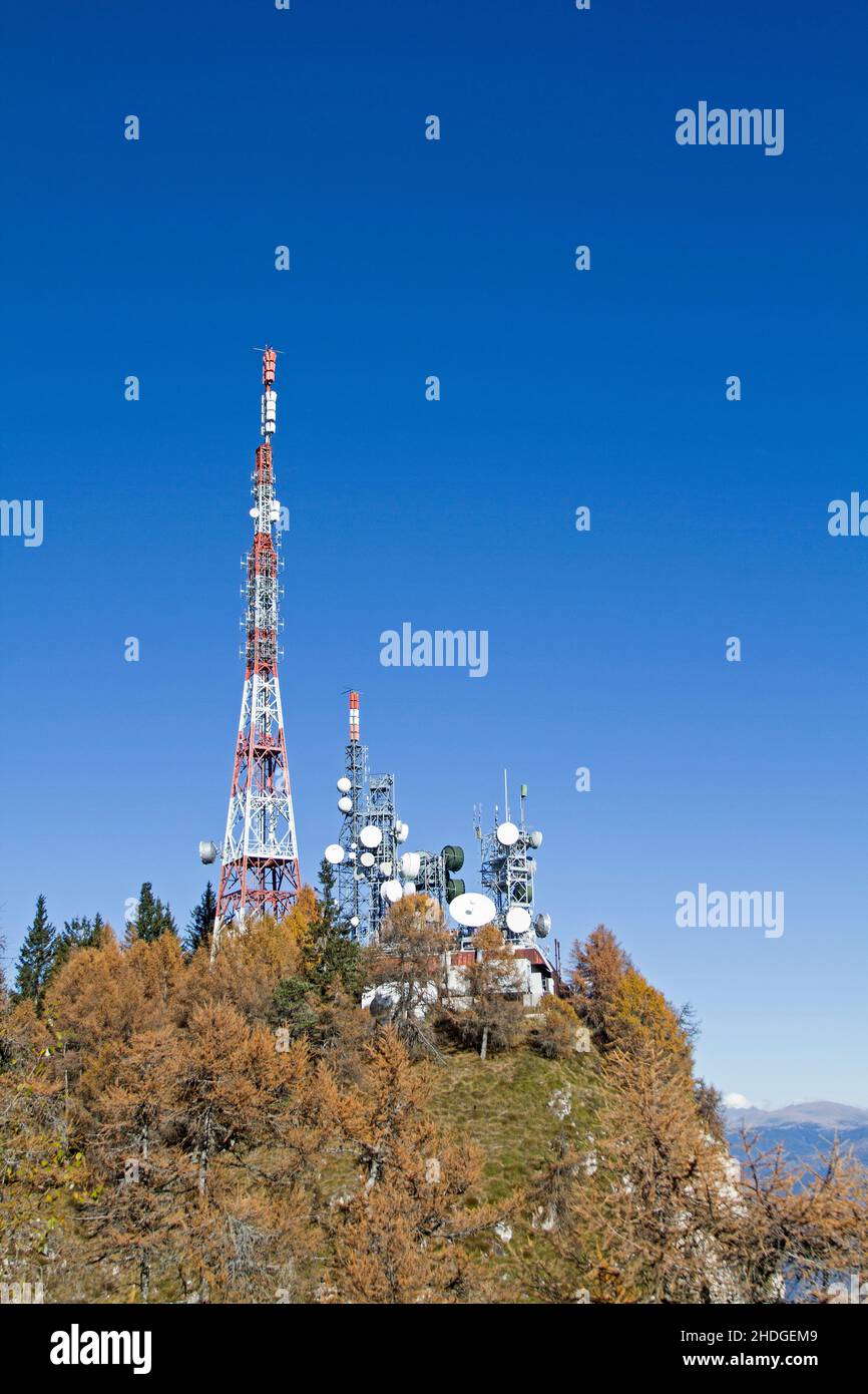 communications tower, transmitter, transmitting station, penegal ...