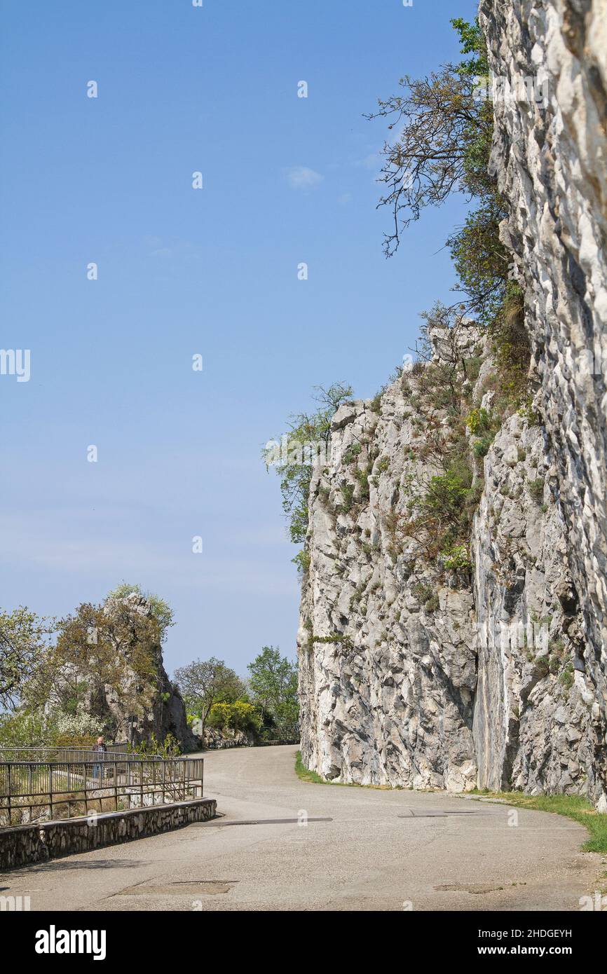 scenic road, strada vicentina, strada napoleonica Stock Photo - Alamy