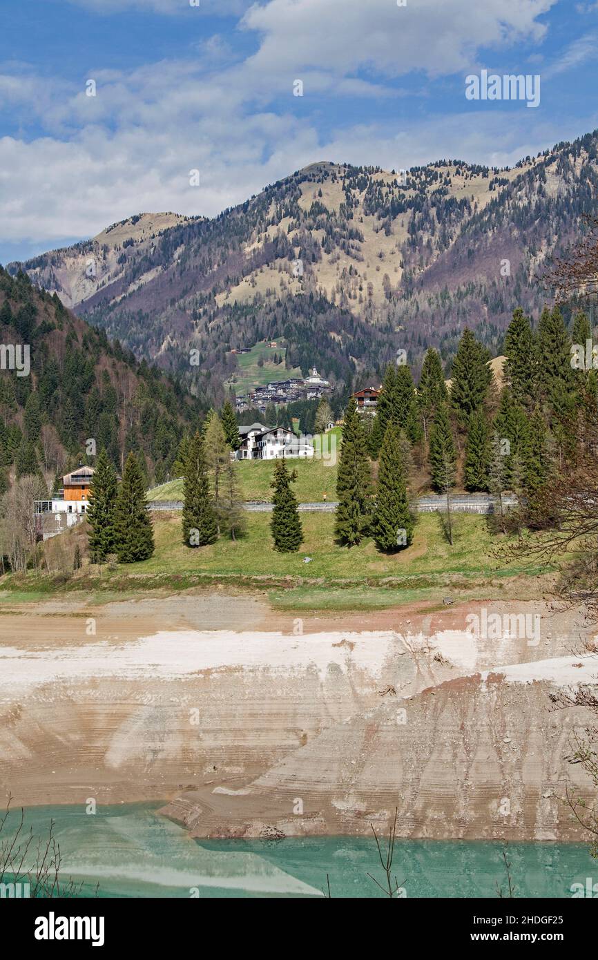 carnic alps, sauris, lago di sauris Stock Photo - Alamy