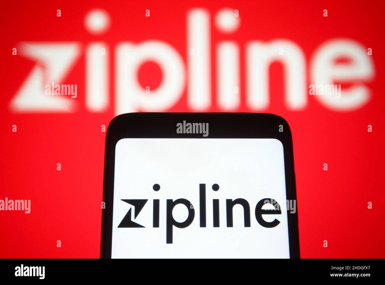 Zipline logo hi-res stock photography and images - Alamy