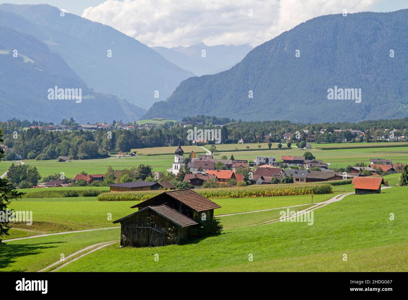tirol, mieminger chain, tirols Stock Photo - Alamy