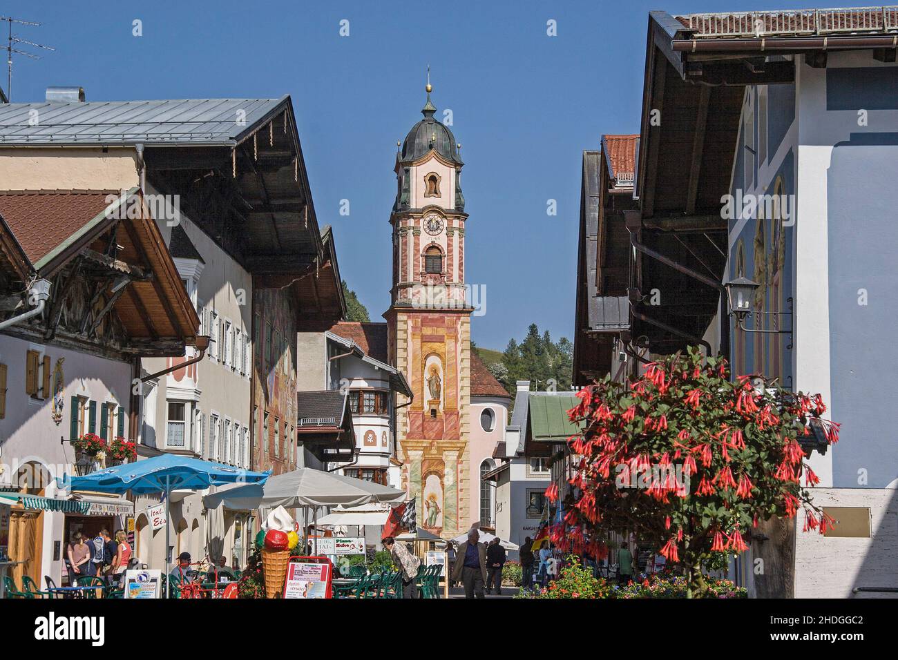 Mittenwald old town hi-res stock photography and images - Alamy