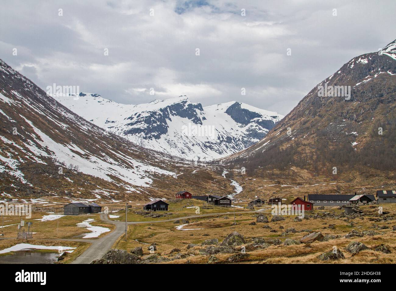 norway, human settlement, norways, human settlements Stock Photo - Alamy