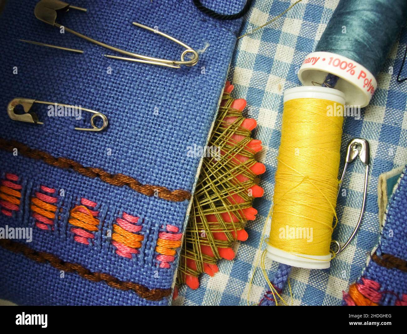 Sets of yarn hi-res stock photography and images - Alamy