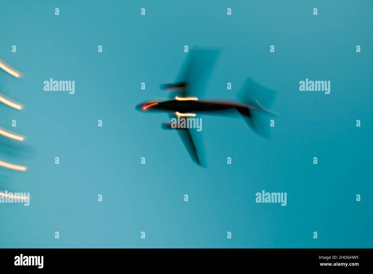 blurred motion, airplane, aviation, blur, blured, blurred motions ...