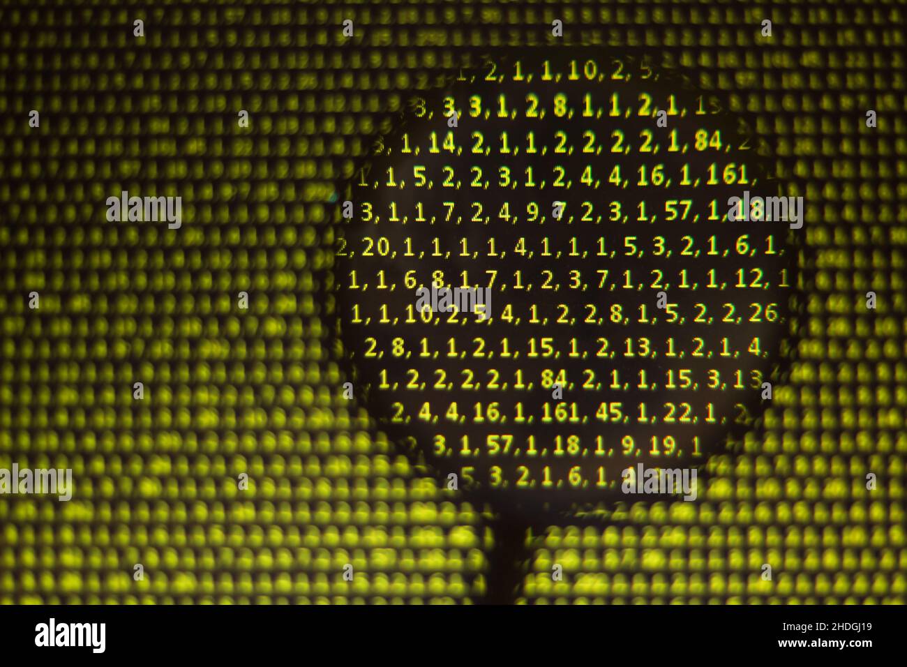check, coding, number order, checks, countdown, number orders Stock ...