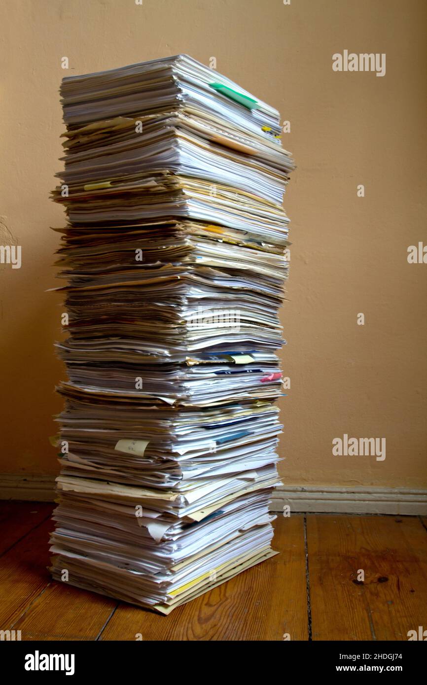 recycled paper, documents, paper stack, recycled papers, recycling ...