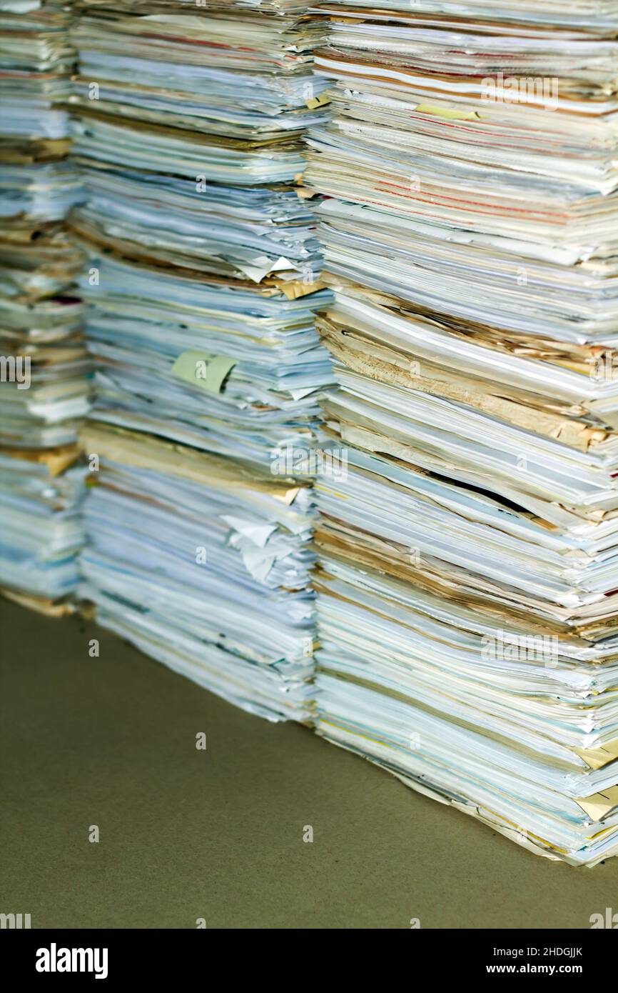 stack, file, file pile, paper stack, documents, stacking, stacks, files ...