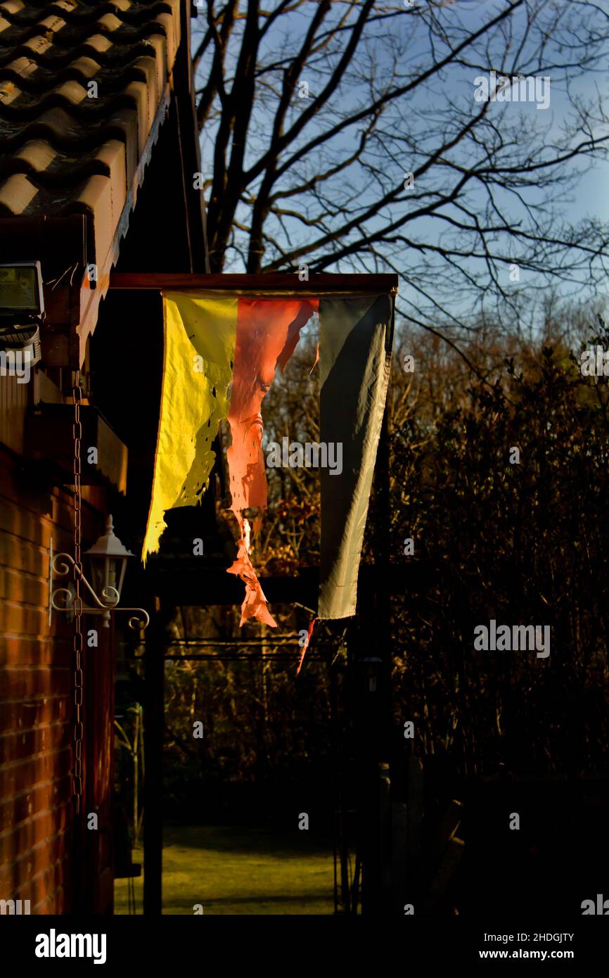 flag of germany, worn, germany flags Stock Photo - Alamy