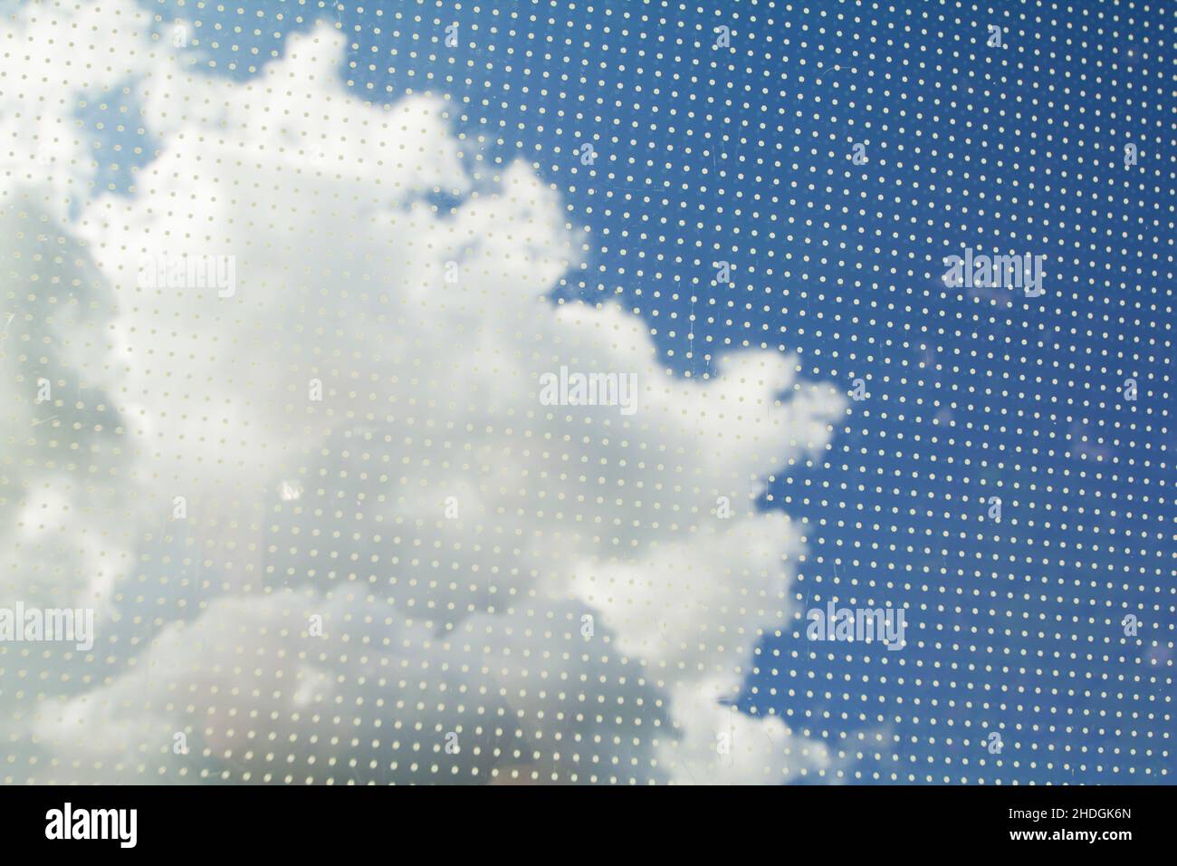 cloudscape, glass panel, dot pattern, cloudscapes, glass panels, dot ...
