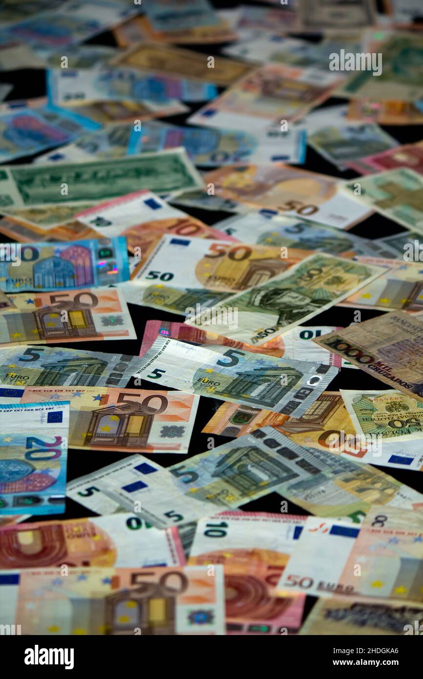 euro, euro notes Stock Photo - Alamy