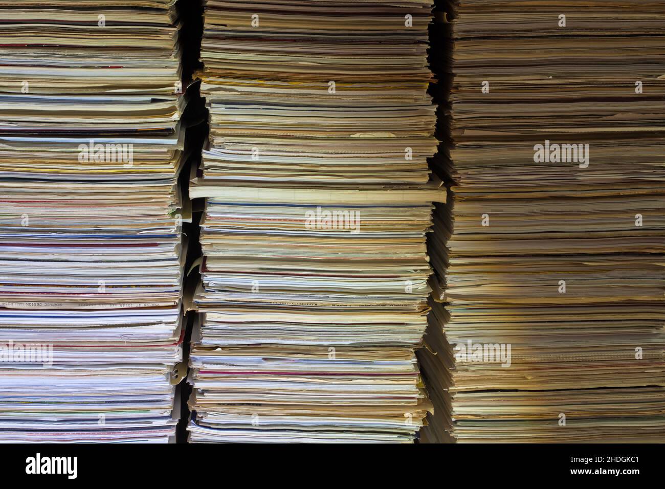 paper stack, paper stacks, paperwork Stock Photo - Alamy