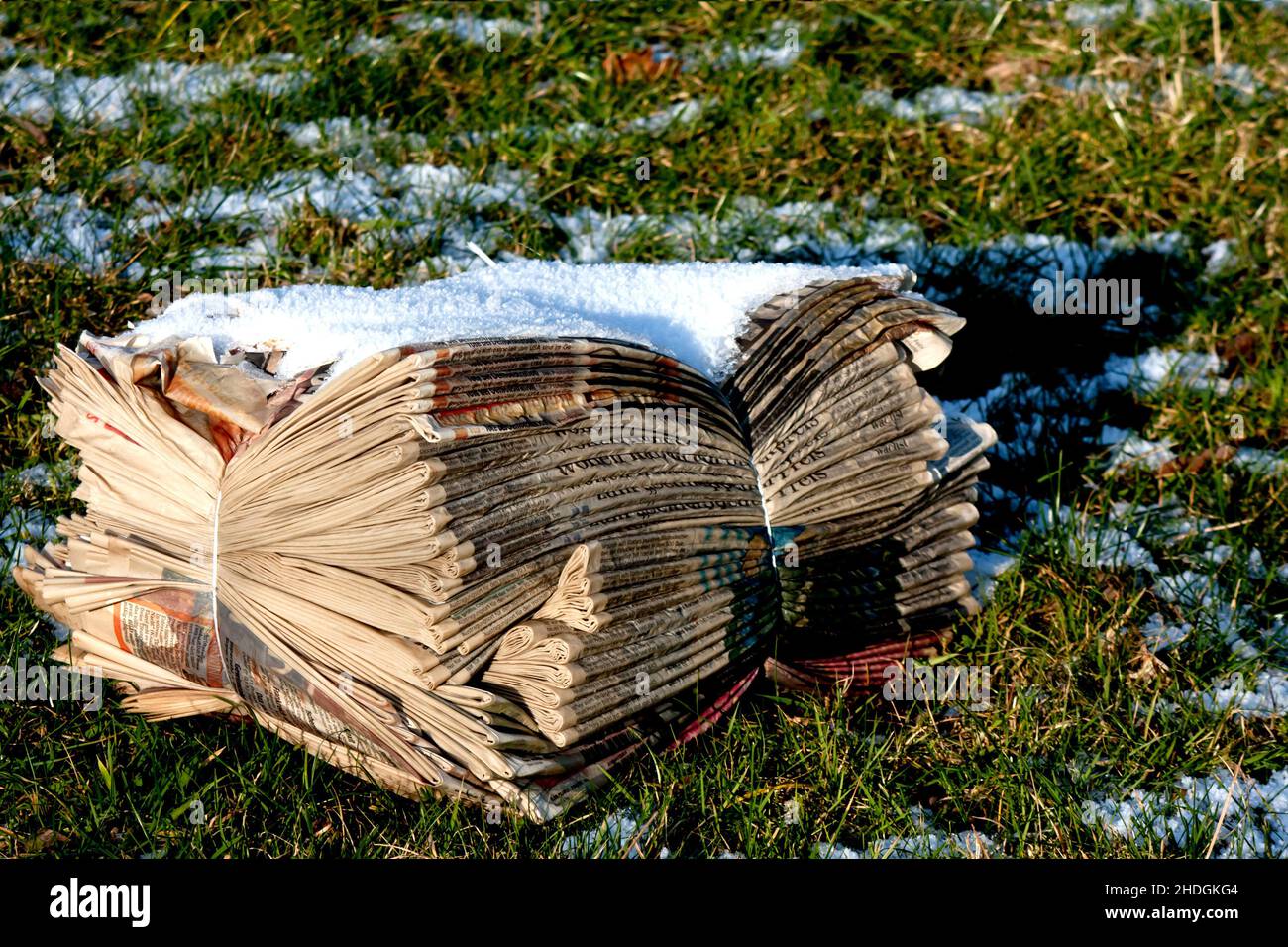 winter, losing, stack of newspaper, forget, winters, lose, stack of ...