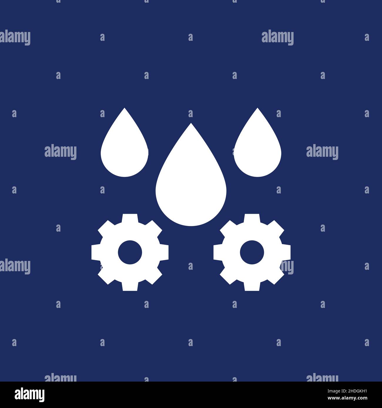 lubricant, oil drops icon, vector sign Stock Vector Image & Art - Alamy
