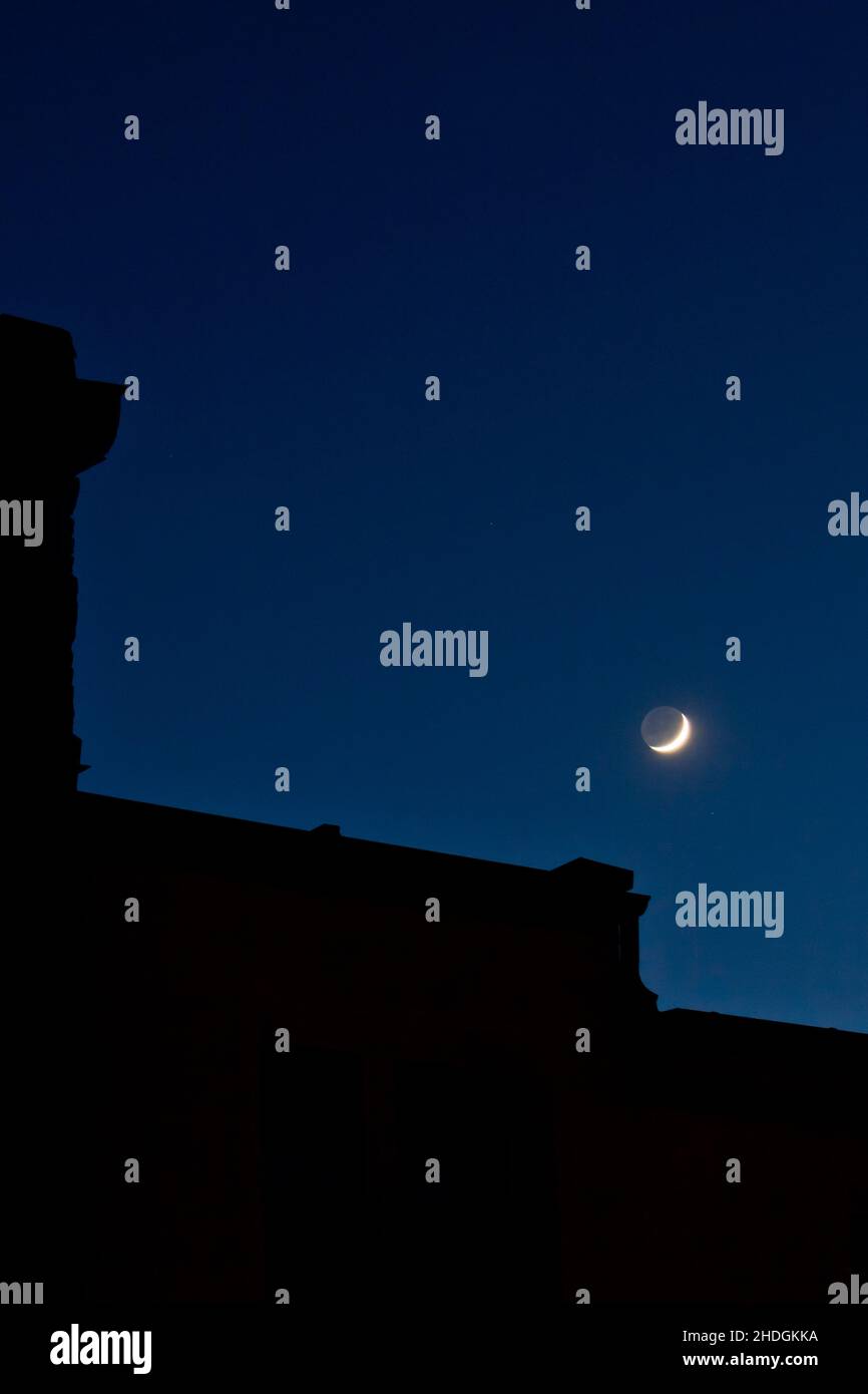Crescent moon color hi-res stock photography and images - Alamy