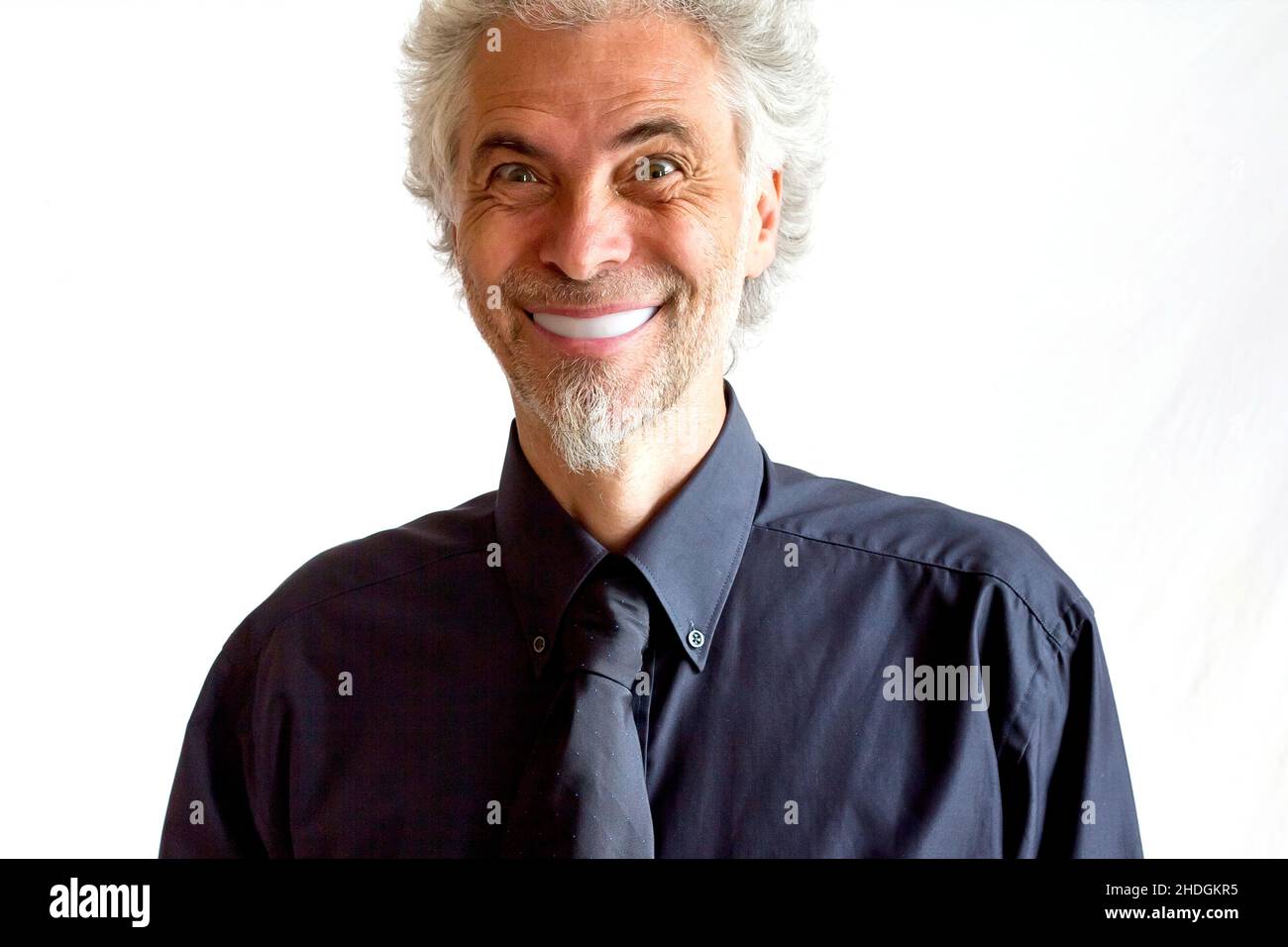 smiling, grimace, tense, smile, grimaces, tenses Stock Photo - Alamy