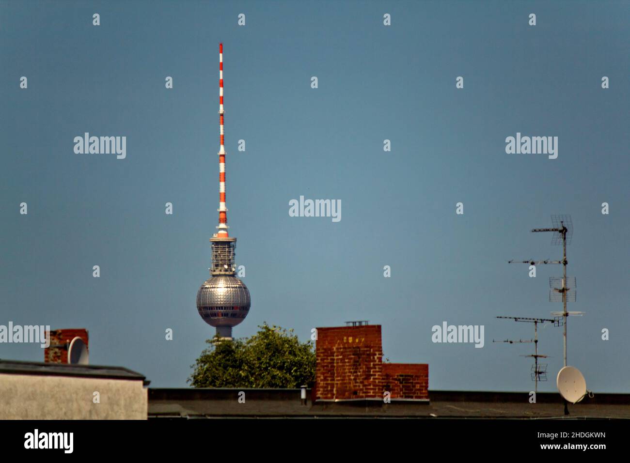 berlin, television tower, television towers Stock Photo - Alamy