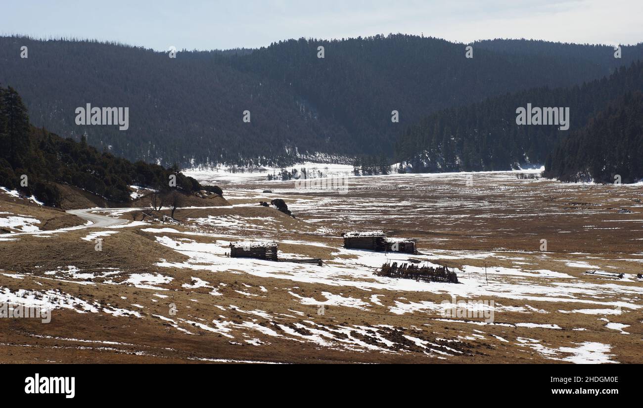 Potatso National Park landscape in china Stock Photo - Alamy