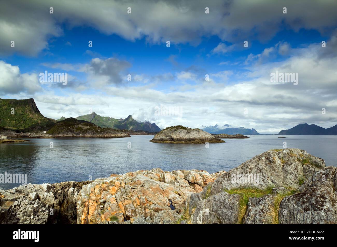 fjord, lofoten, fjords, lofotens Stock Photo - Alamy