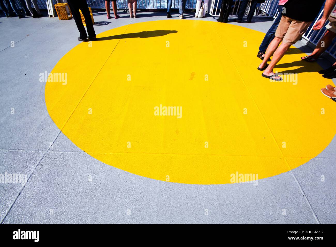 ferry, deck of ship, helipad, ferries, deck of ships, helipads Stock ...