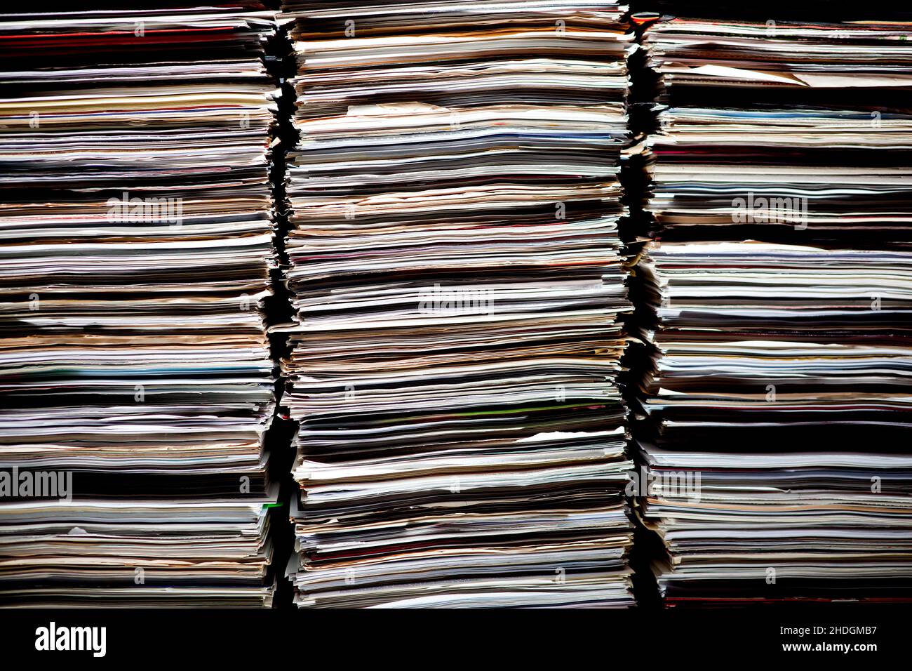 stack of newspaper, file pile, paper stack, stack of newspapers, file piles, paper stacks ...