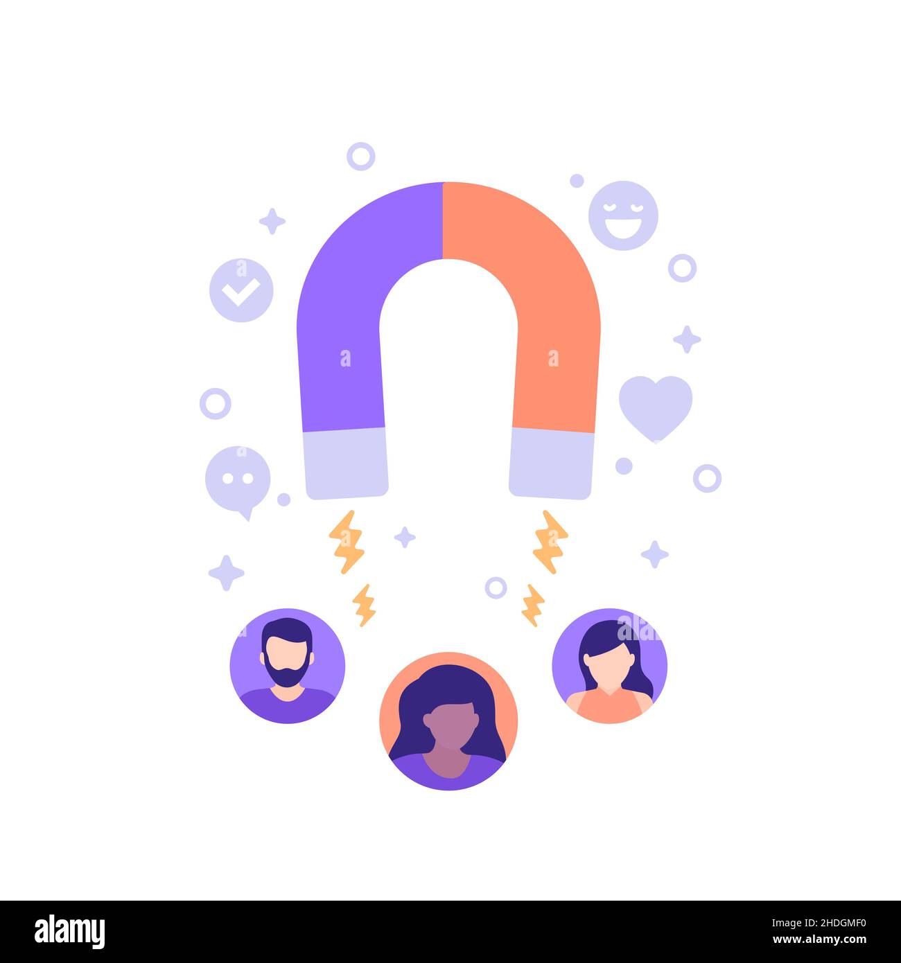 Customer retention Stock Vector Images - Alamy