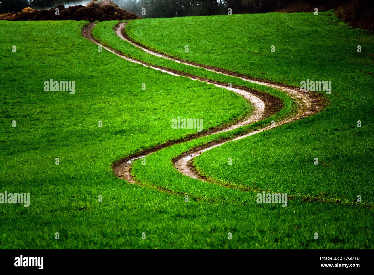 field, track tractor, fields, track, track tractors Stock Photo - Alamy