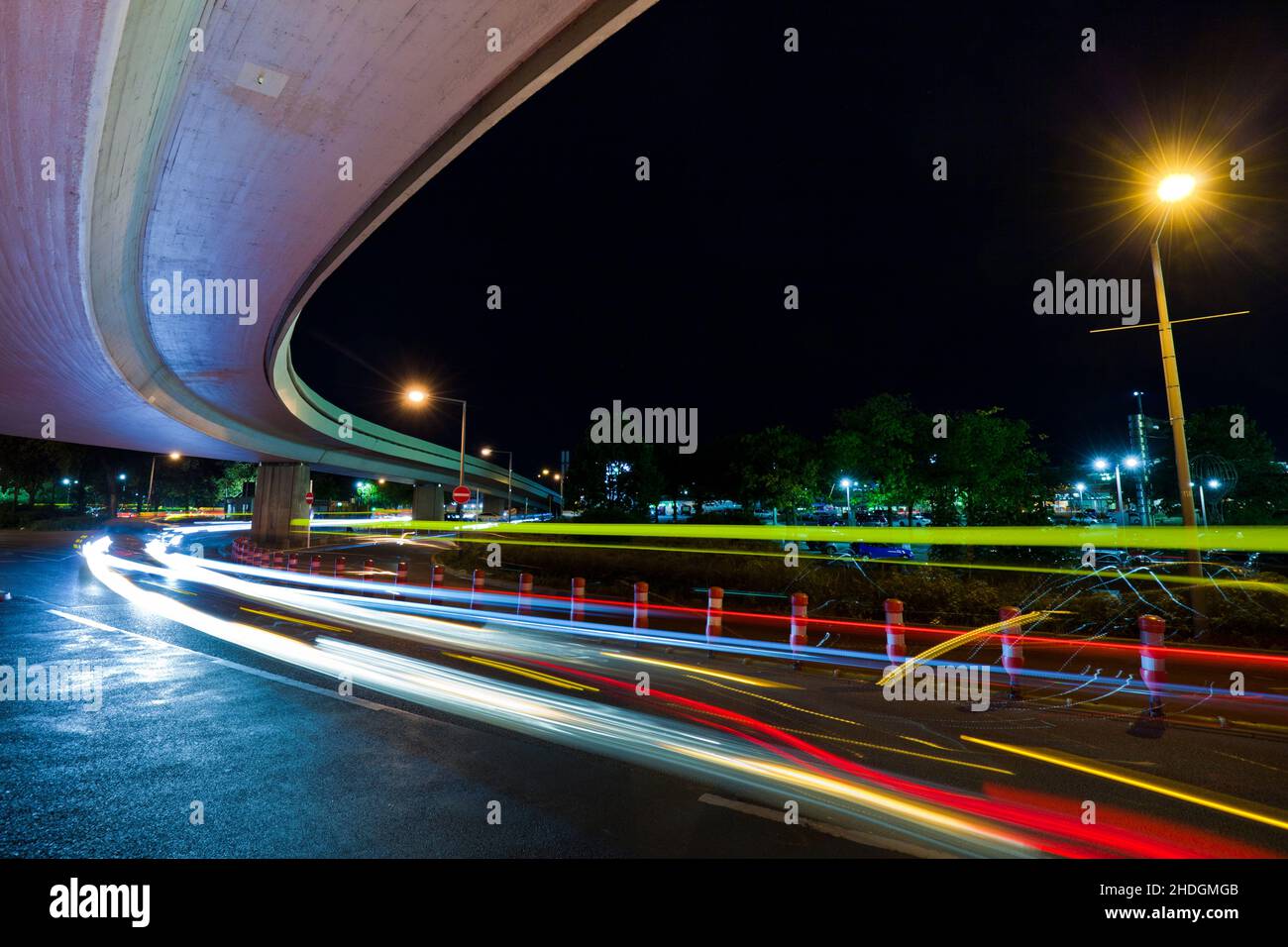 road traffic, track lighting, highway bridge, roads, street, streets ...