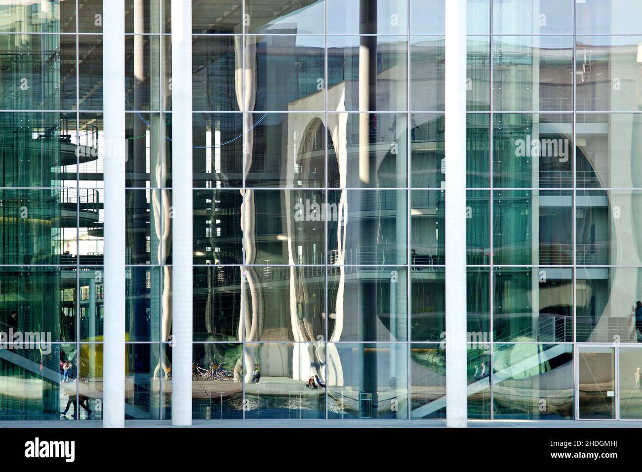 berlin, glass facade, government district, glass facades, government ...