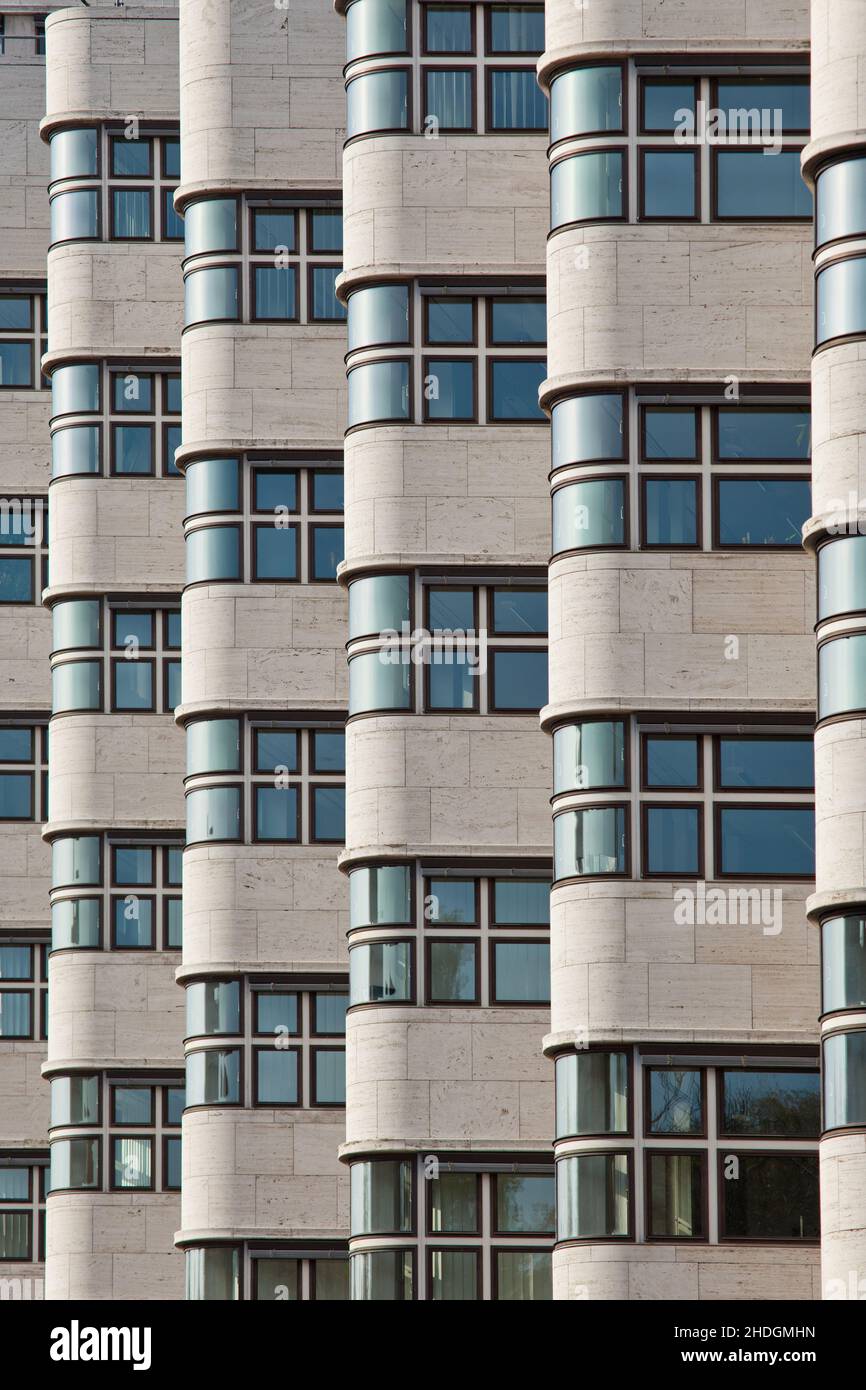 bauhaus, office building, shell house, office buildings, service ...