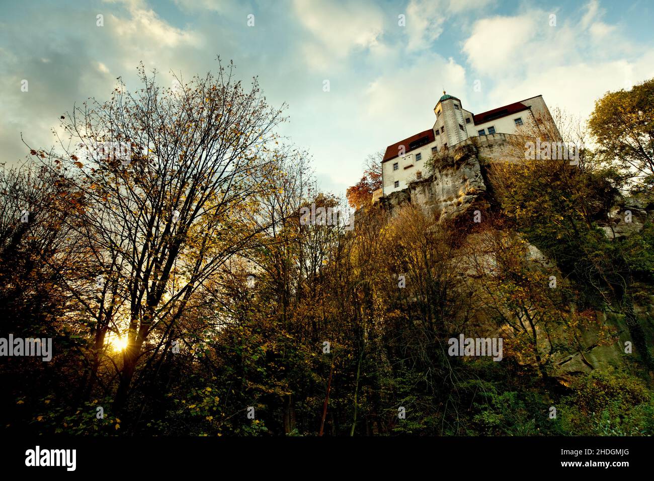 Hohnstein castle and town hi-res stock photography and images - Alamy